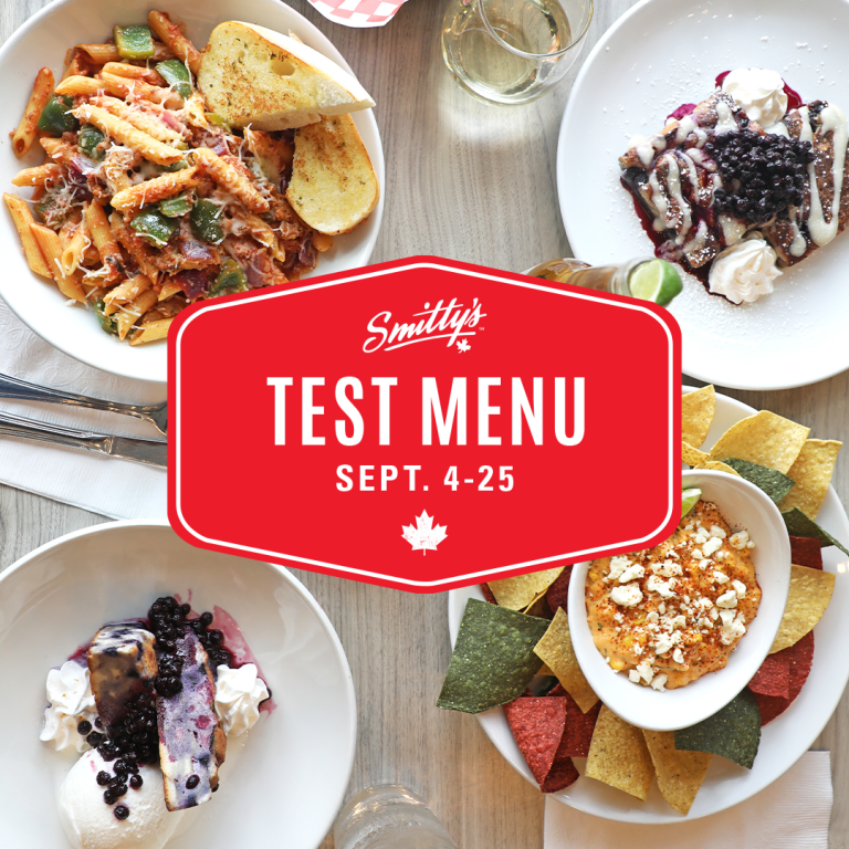 Welcome to the Smitty’s Test Menu Experience!