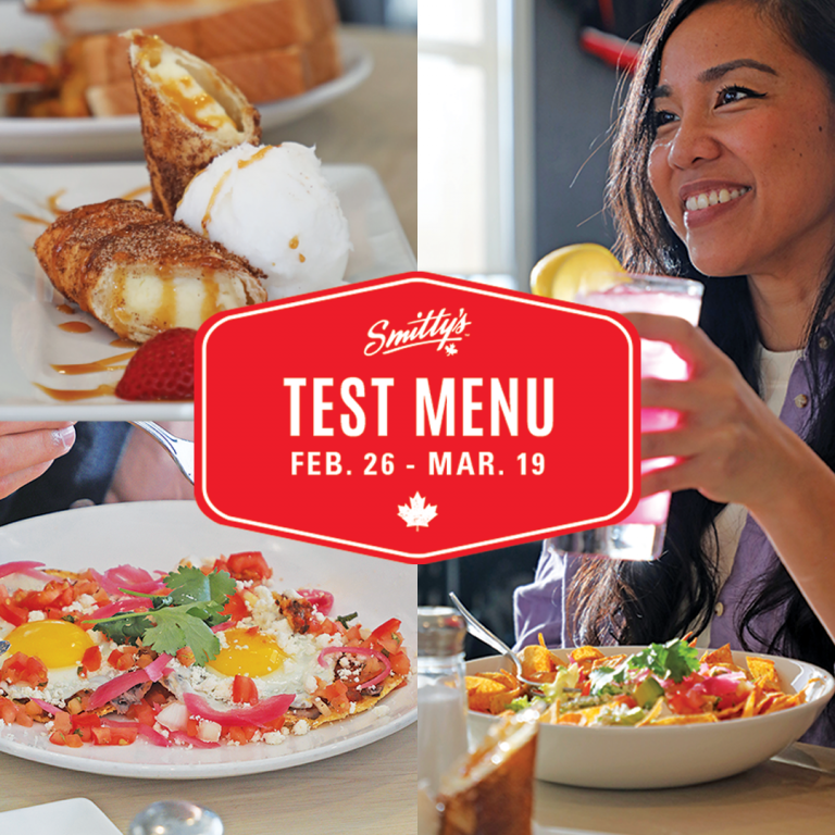 Welcome to the Smitty’s Test Menu Experience!
